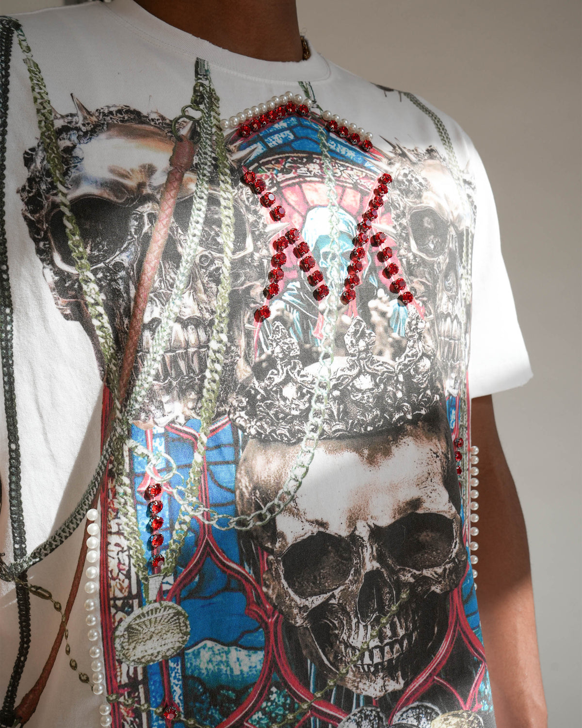 Preme Purgatory Chains White T-Shirt – Heavyweight Tee